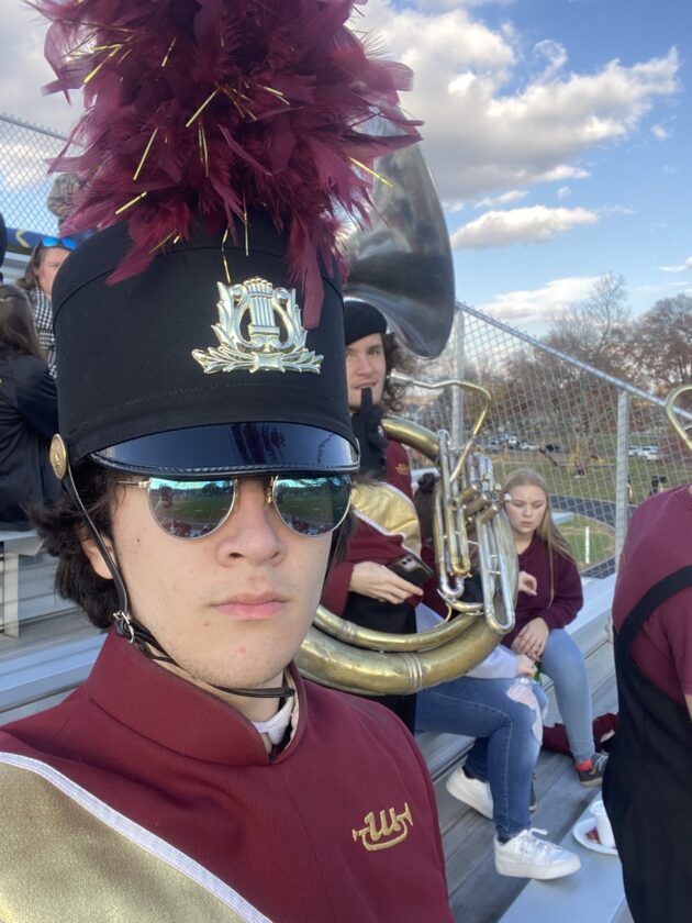 Marching Orders: Williamstown Sophomore Gabe Maceira uses his talents on the national stage ...